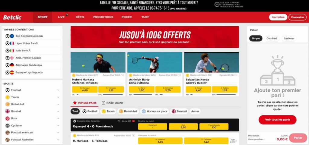 Betclic inscription ☑ Compte Betclic: avantages du compte personnel